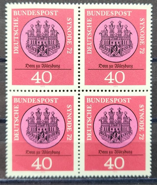 Deutschland-Mi 752 ** Viererblock (42) | Kaufen auf Ricardo