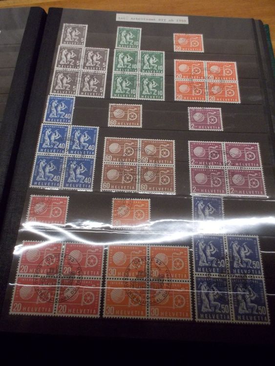 Satz Dauermarken ET-o, Tierkreiszeichen 4erblocks (Gebraucht) in Niederwil AG für CHF 2.1 – mit ...