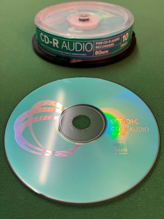 CD-R Audio TDK 80 min (Neu (gemäss Beschreibung)) in Zweidlen für CHF 3 – mit Lieferung auf ...