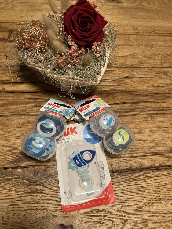 3er Set NUK Nuggi und Nuggikette (Neu und originalverpackt) in Greppen ...