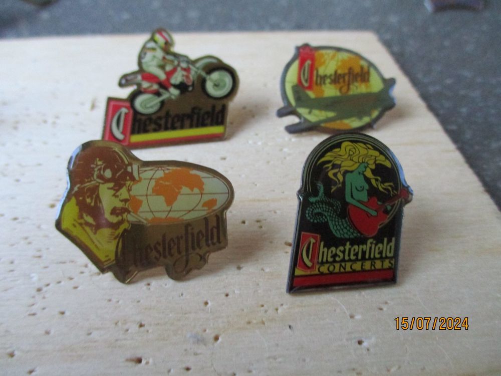 Chesterfield Zigaretten Pin Sammlung (Neu (gemäss Beschreibung)) in ...