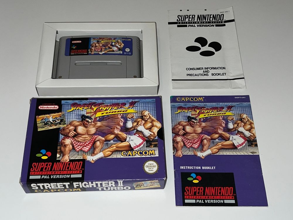 Super Nintendo (SNES) Spiel - Street Fighter II Turbo (OVP) (Gebraucht) in Zürich für CHF 68 ...
