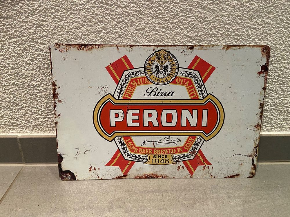 Peroni Beer Vintage Blechschild NEU ! (Neu und originalverpackt) in ...
