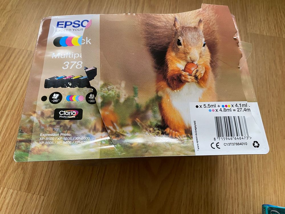 Epson Multipack 378 (Neu und originalverpackt) in Wil SG für CHF 50 ...