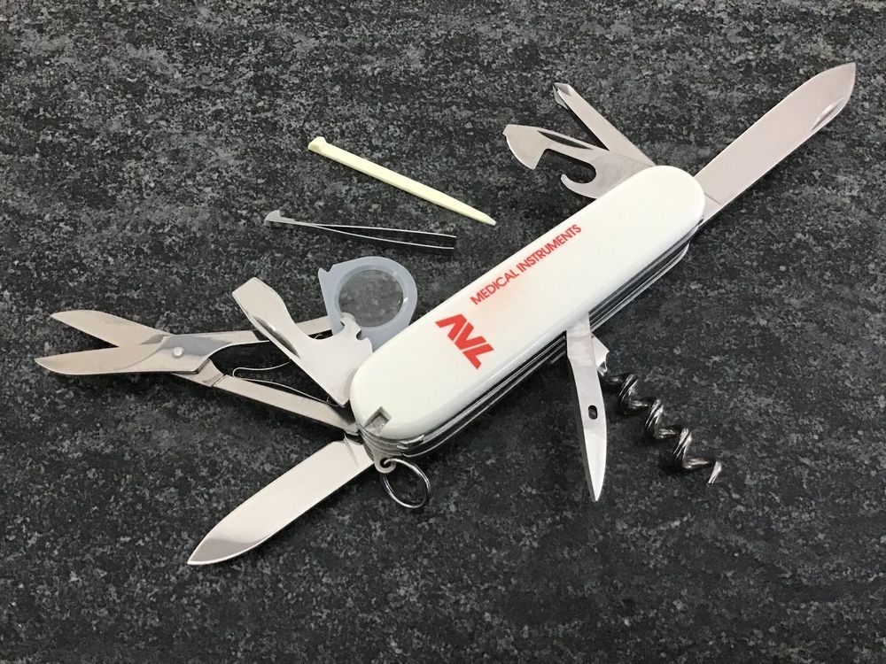 Victorinox Sackmesser "AVL MEDICAL INSTRUMENTS" (Gebraucht) in für CHF ...