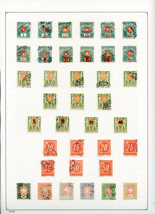 TELEGRAFENSERIE UND VIELE PORTOWERTE - HOHER KATALOG (Gebraucht) in Sarmenstorf für CHF 1 – mit ...