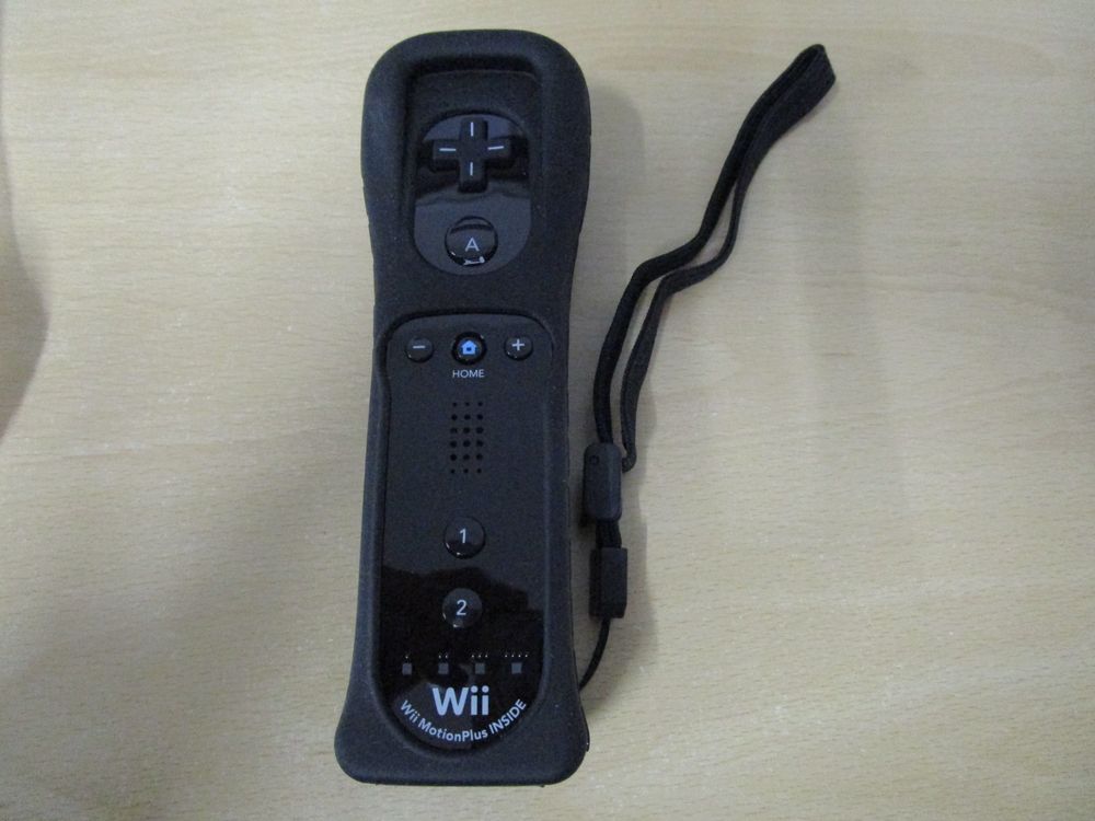 Original Nintendo Wii Motion Plus Controller - NEUWARE-black (Neu ...