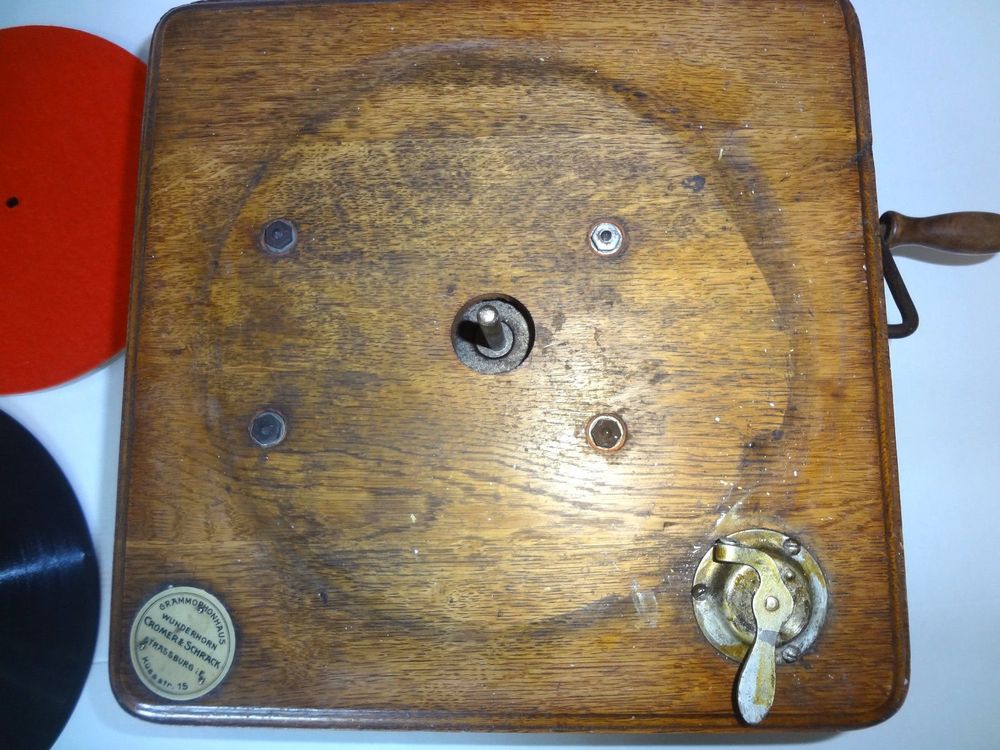 Schönes Parlophon Trichtergrammophon im Originalzustand (Gebraucht) in ...