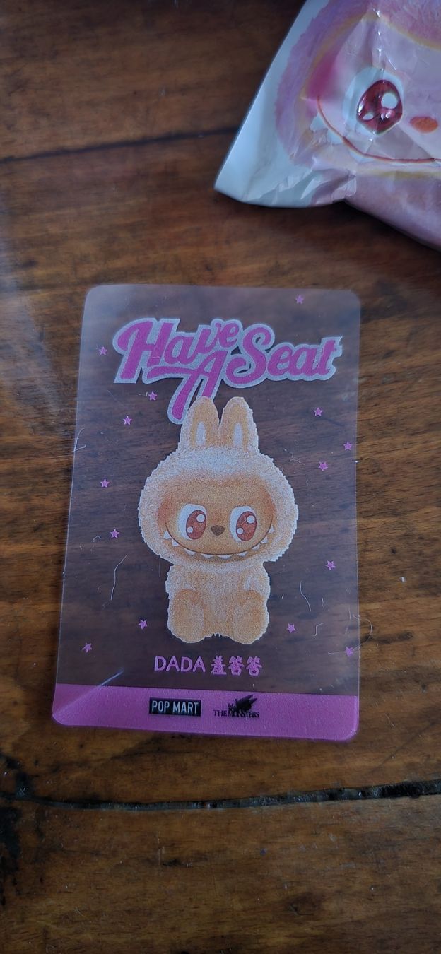Labubu "Have a Seat" The Monsters, Pop Mart, Dada (Neuf (Voir ...