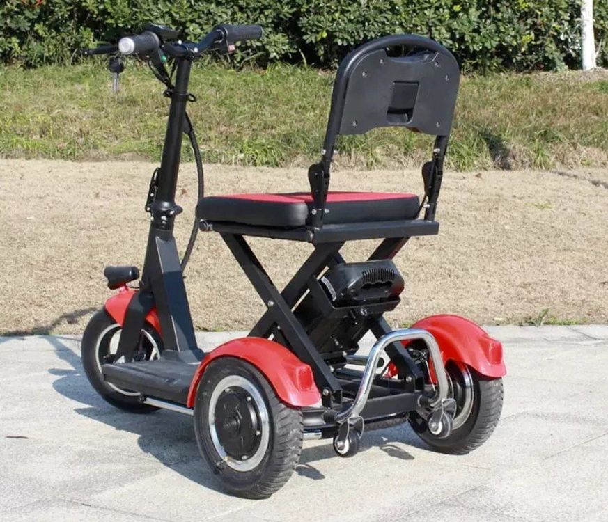 Elegantes E Scooter 3 Rder Klappbar Bilder