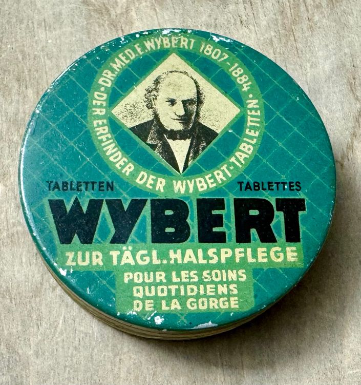 Alte Blechdose WYBERT Tabletten antik (Gebraucht) in Rothrist für CHF ...