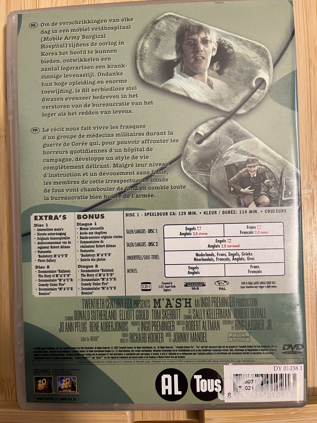 MASH (1970, édition Spéciale 2 DVD) M*A*S*H (D'occasion) à Vevey pour ...
