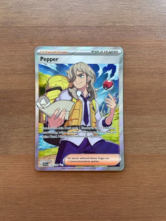 Pokémon Karte Pepper holografisch deutsch | Kaufen auf Ricardo
