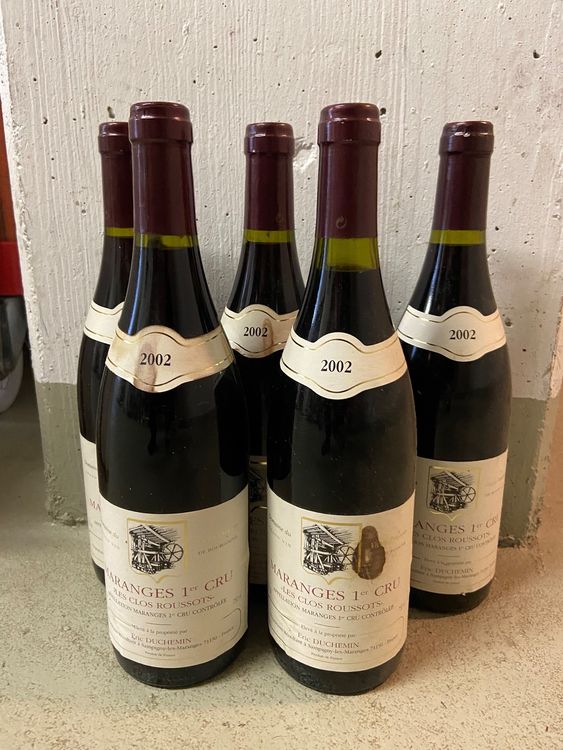 5 Fl 2002 Eric Duchemin Magranges 1er Cru Les Clos Roussots (Neu ...