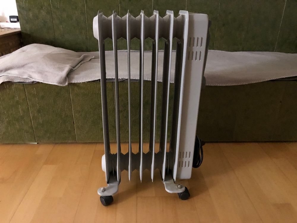 Rotel Ölradiator U7301CH, 600-1500W, 7 Elemente, 3 Heizstufe (Gebraucht ...