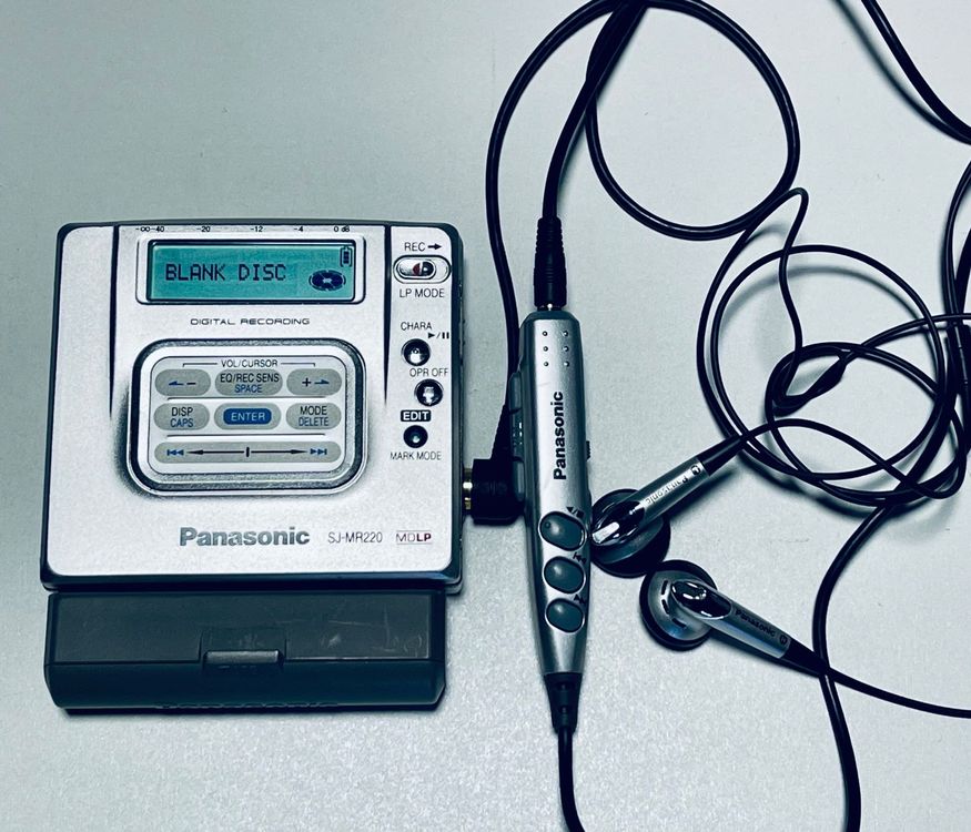 MD Recorder Minidisc Panasonic SJ-MR220 | Kaufen auf Ricardo