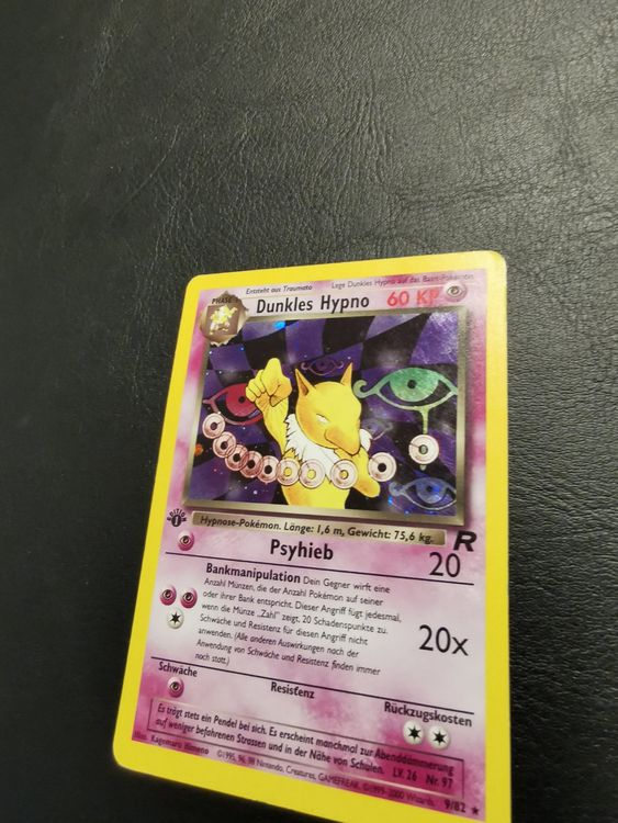 Pokemon Karte Dunkles Hypno (Gebraucht) in Mettmenstetten für CHF 29 ...