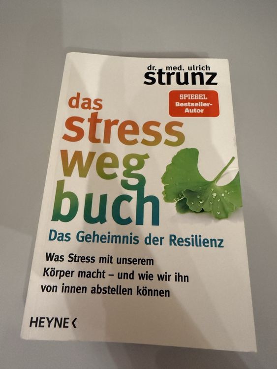 dr. med. ulrich strunz - das stress weg buch (Gebraucht) in Vordemwald ...
