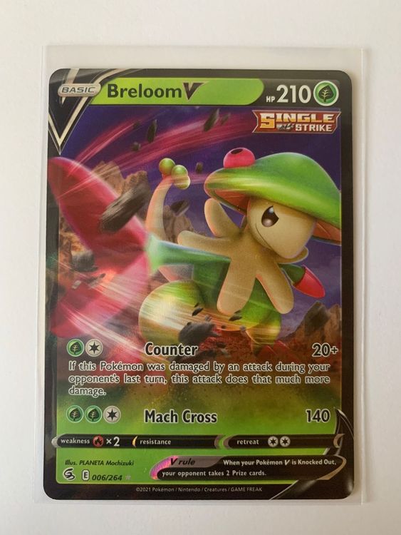 Pokémon Fusion Strike Breloom V | Kaufen auf Ricardo