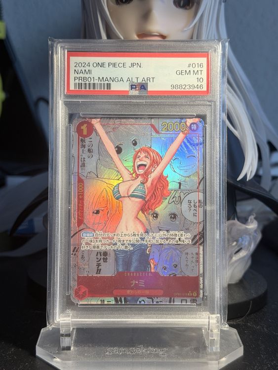 Nami Manga Alt Art PRB01 One Piece Japanese PSA 10 (Gebraucht) in St ...