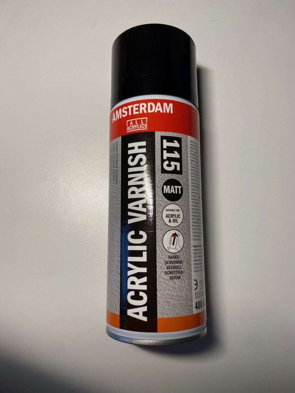 Sprühdose Schwarz und Klarlack / Spraycan Black and Varnish (Gebraucht ...