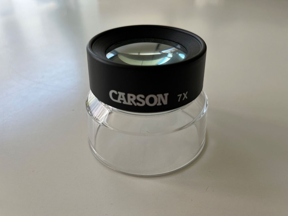 Carson 7x Lupe Standlupe zB für Negative (Gebraucht) in Zürich für CHF ...