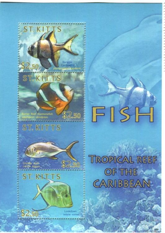 Block "Fische". St. Kitts. (Neu und originalverpackt) in Basel für CHF 4 – mit Lieferung auf ...
