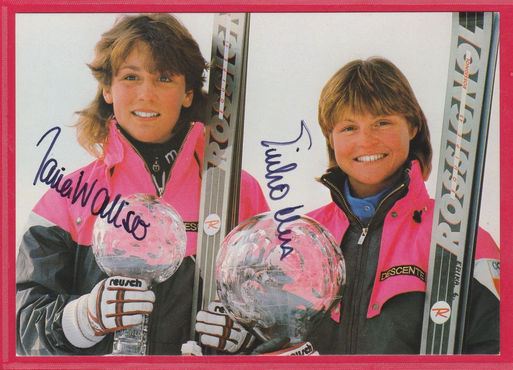 ERIKA HESS UND MARIA WALLISER MIT KRISTALKUGELN,UNTERSCHRIFT | Kaufen auf Ricardo