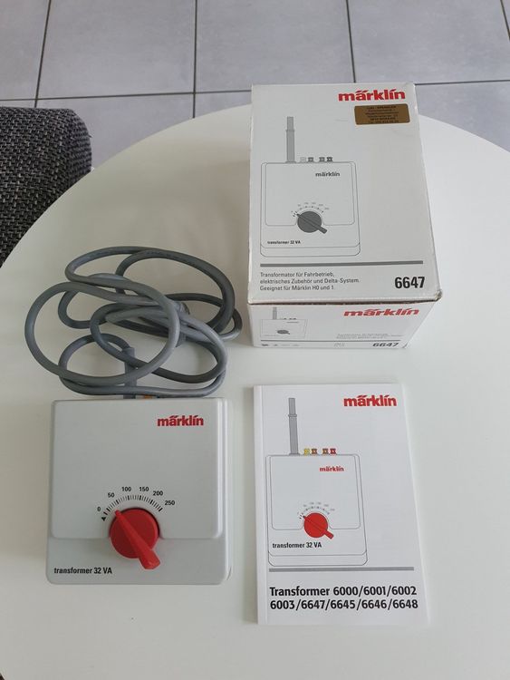 Märklin 6647 Trafo 32 VA | Kaufen auf Ricardo