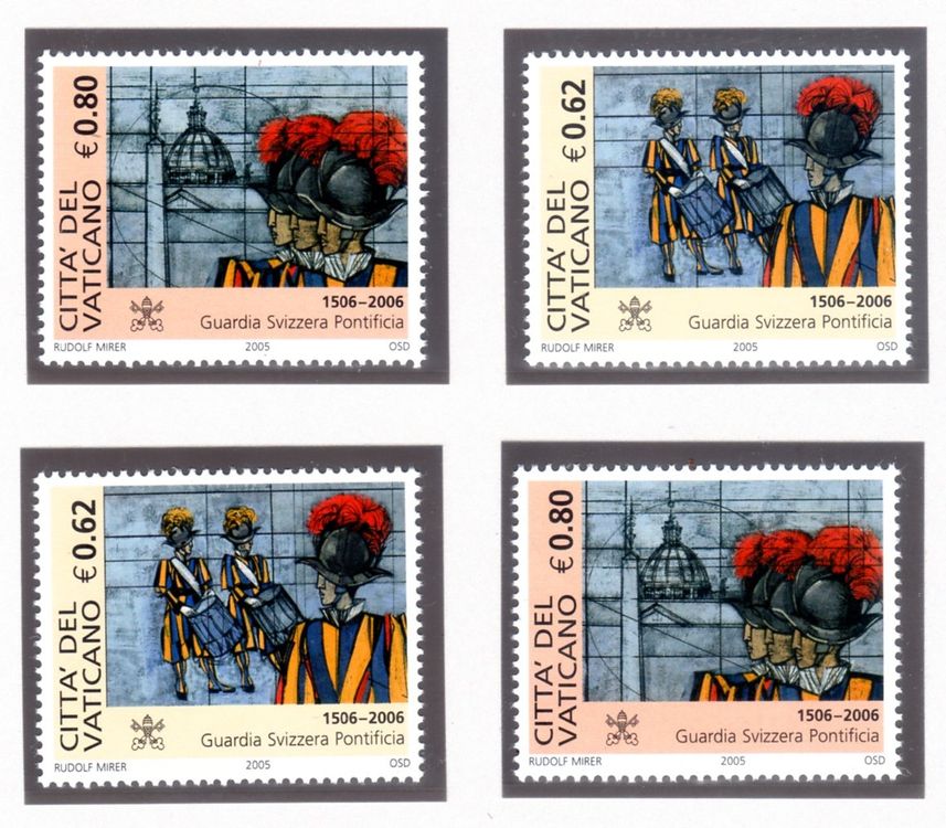 GEMEINSCHAFTSAUSGABE SCHWEIZ VATIKAN 2005 POSTFRISCH ** G377 | Kaufen ...