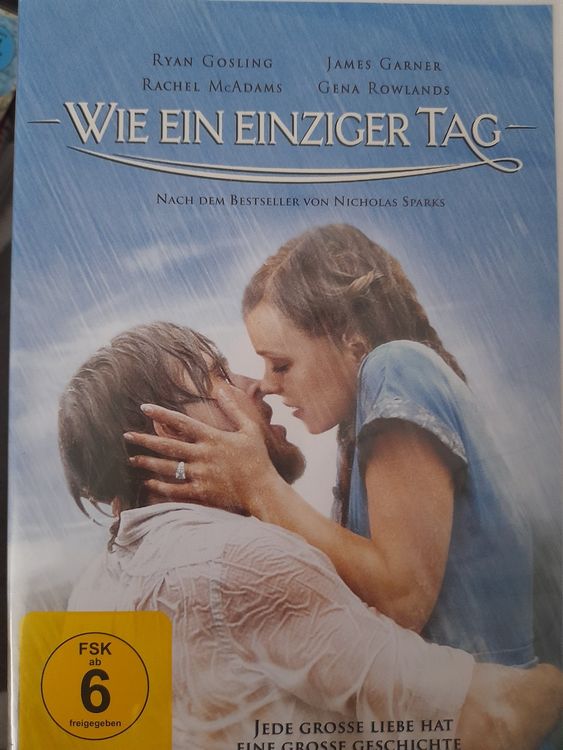 DVD: Wie ein einziger Tag mit Ryan Gosling (Gebraucht) in Eiken für CHF 5 – mit Lieferung auf ...