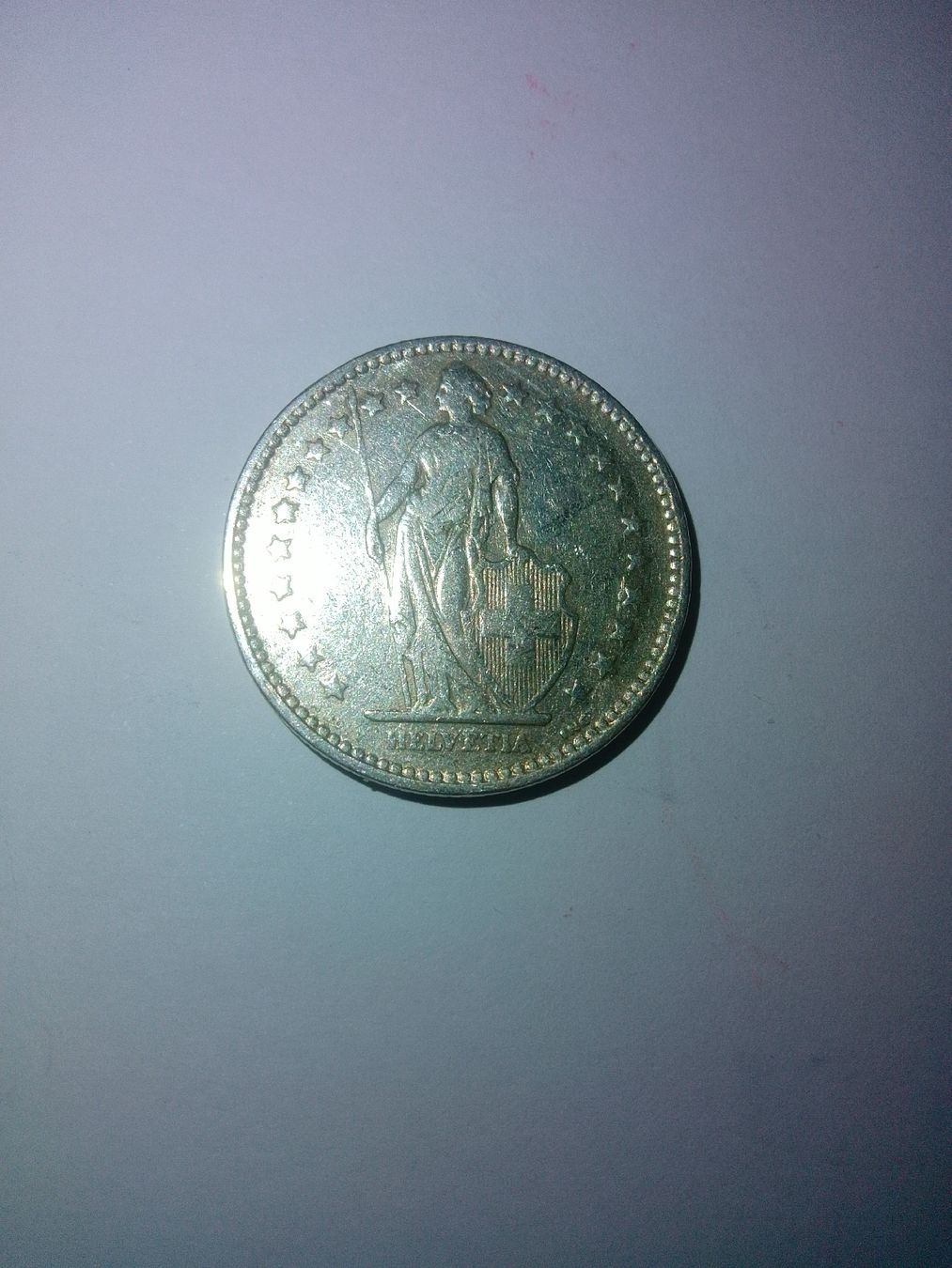 Seltene 2-Franken-Münze von 1921 – Sammlerstück sichern! (Gebraucht) in ...