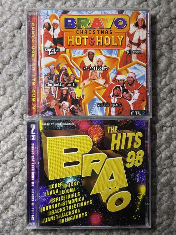 Bravo Christmas Hot&Holy + Bravo The Hits 98 (Gebraucht) in Wil AG für CHF 3 – mit Lieferung auf ...