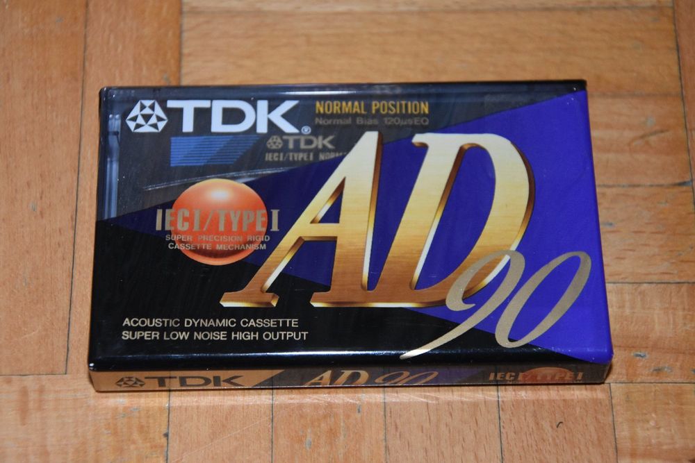 K7 TDK AD 90 IEC I / TYPE I, NEUF SCÉLÉ (Gebraucht) in Belmont-sur ...