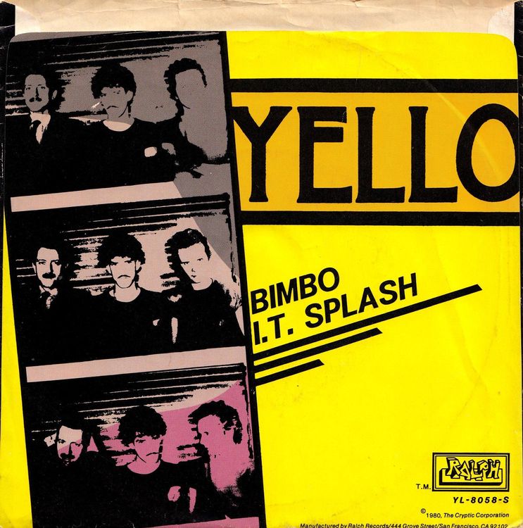 Yello Vinyl Single von 1980 (Swiss Group) (Gebraucht) in Volketswil für ...