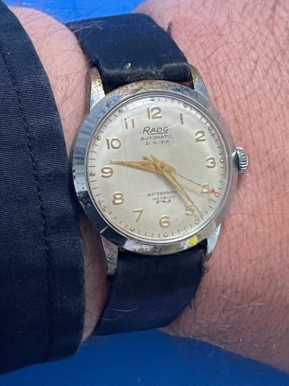 RADO AUTOMATIC 21 Rubis INCABLOC mega selten | Acheter sur Ricardo