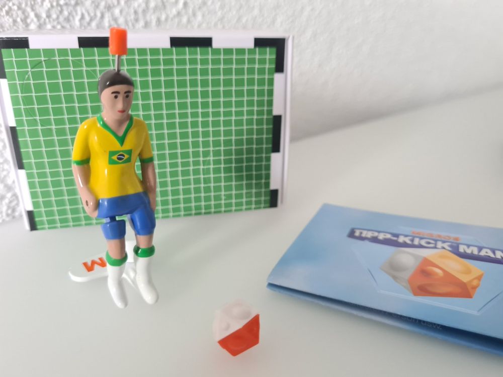 MIGROS Tipp-Kick Mania 2022 Figur Brazil Nr. 10 (männlich) (Neu und ...