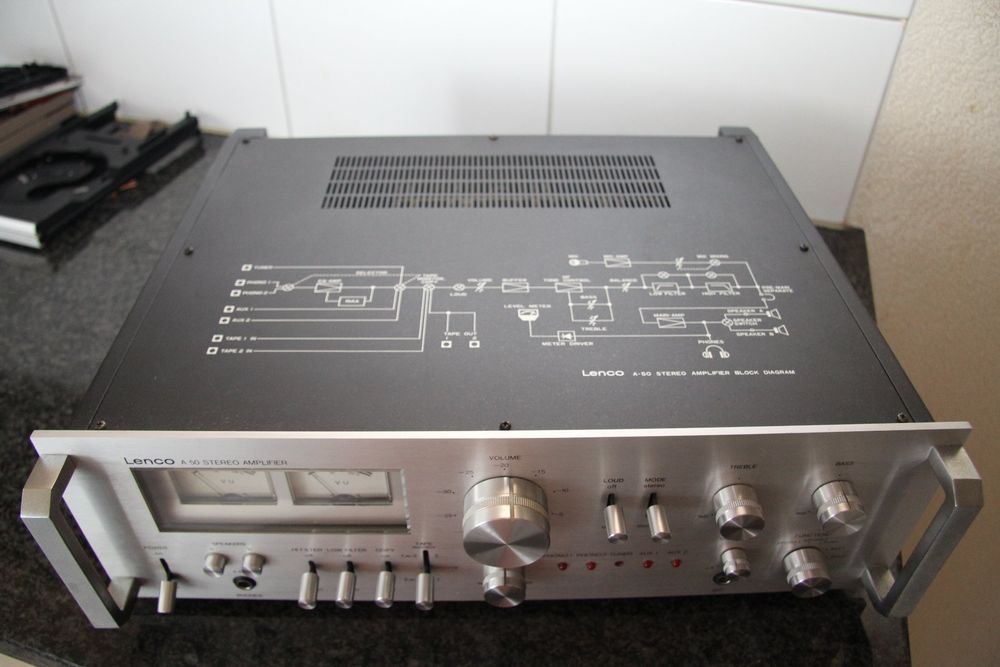 Lenco A 50 Stereo Amplifier, Vollverstärker, funktioniert (Gebraucht ...