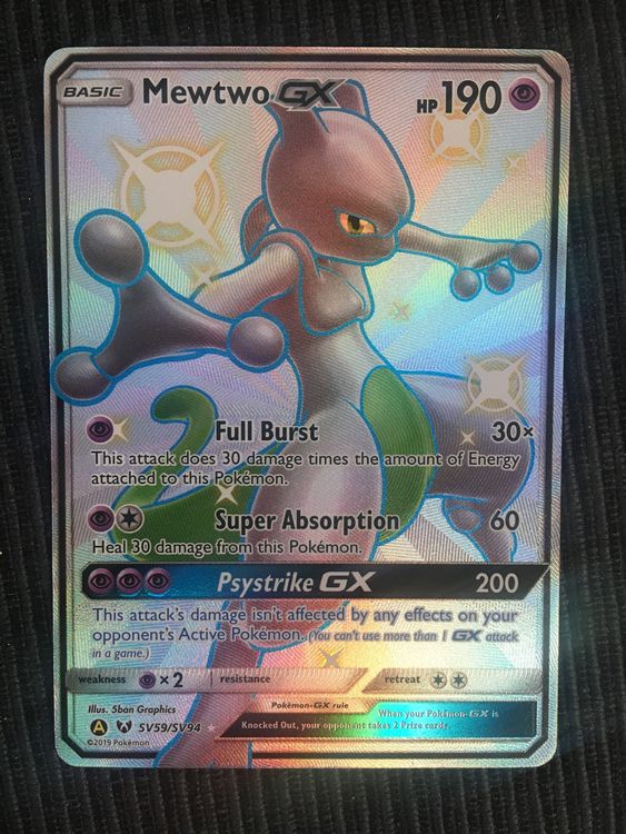 Pokemon Mewtwo Shiny Hidden Fates Mint | Kaufen auf Ricardo