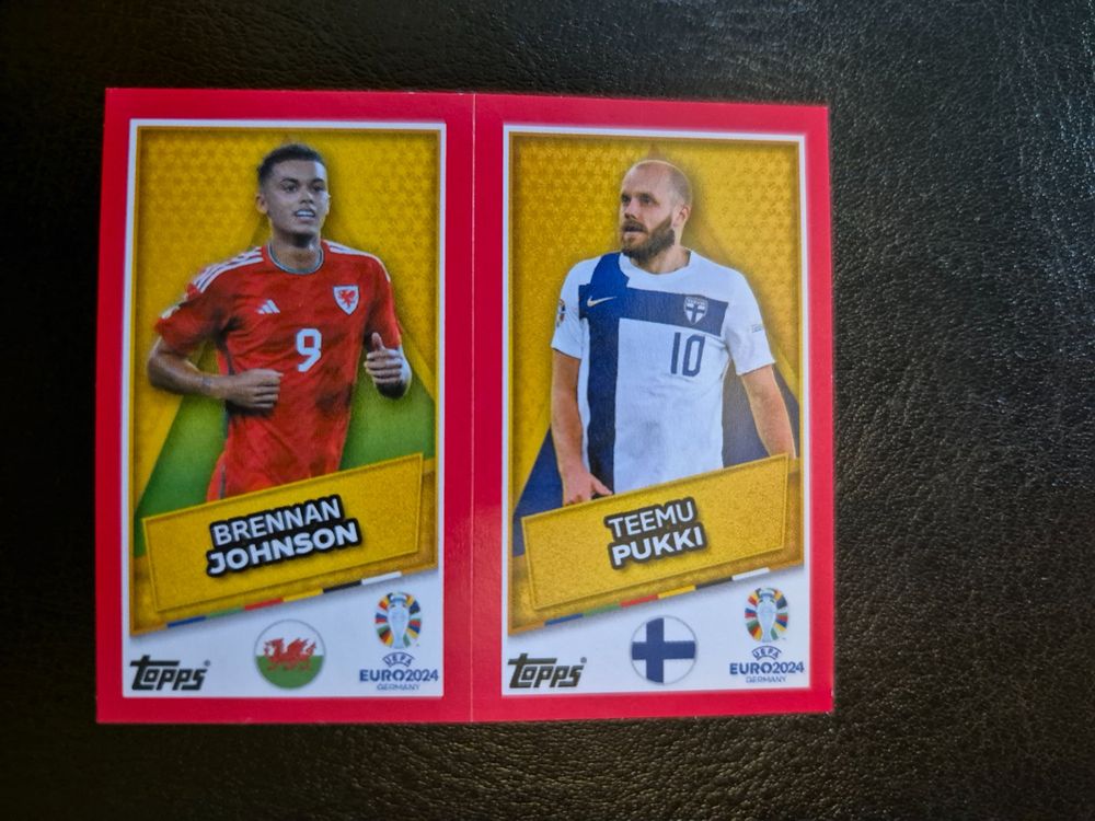 UEFA EURO 2024 Topps FIN SP, WAL SP | Kaufen auf Ricardo