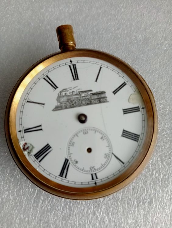 The Plan Watch Eisenbahn Taschenuhr, Swiss Made (Defekt) in Zürich für ...