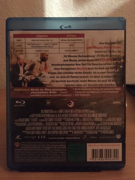 BluRay 16 Blocks | Kaufen auf Ricardo