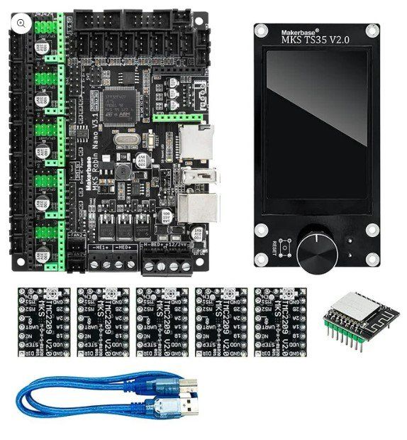 TwoEagles MKS Robin Nano V3.1 32bit 168MHz Controller Motherboard TS35 ...