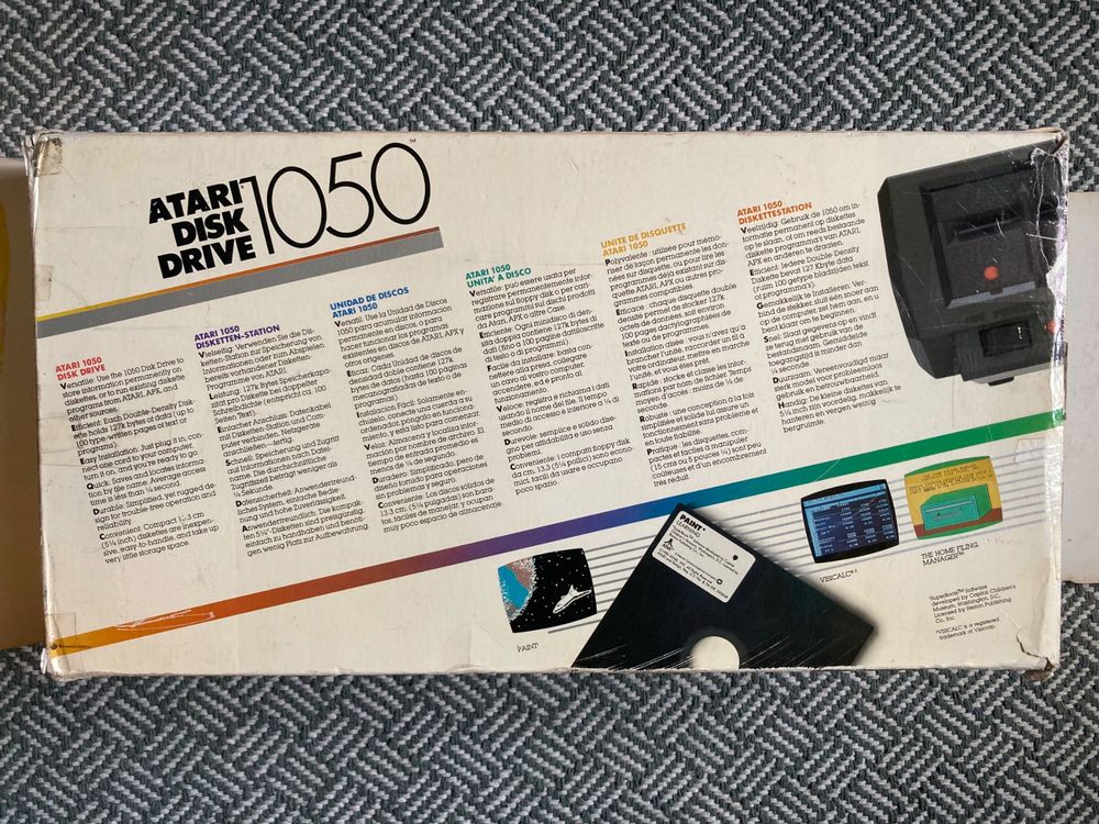 Atari 1050 Disk Drive / Diskettenlaufwerk (Gebraucht) in Güttingen für ...