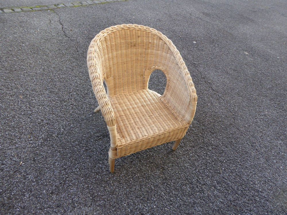 Rattan-Ministuhl | Kaufen auf Ricardo
