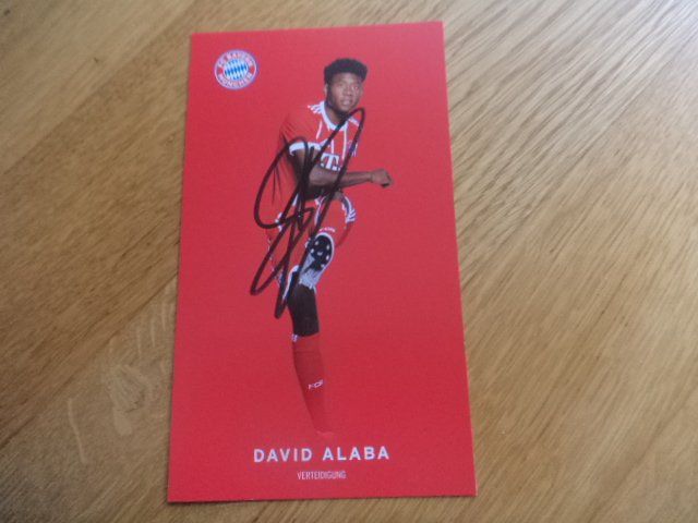 David Alaba FC Bayern original | Kaufen auf Ricardo