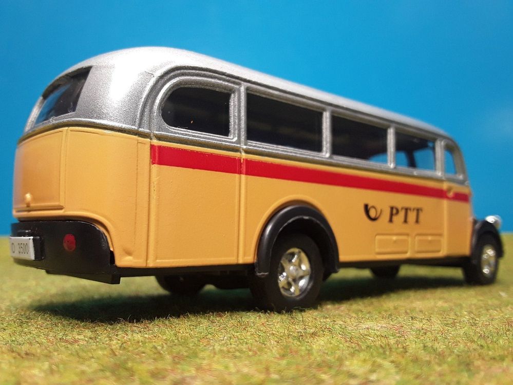 Oldtimer Mercedes Bus O 3500 _ 1950 _ Post _ metall _ 1:55 (Gebraucht ...