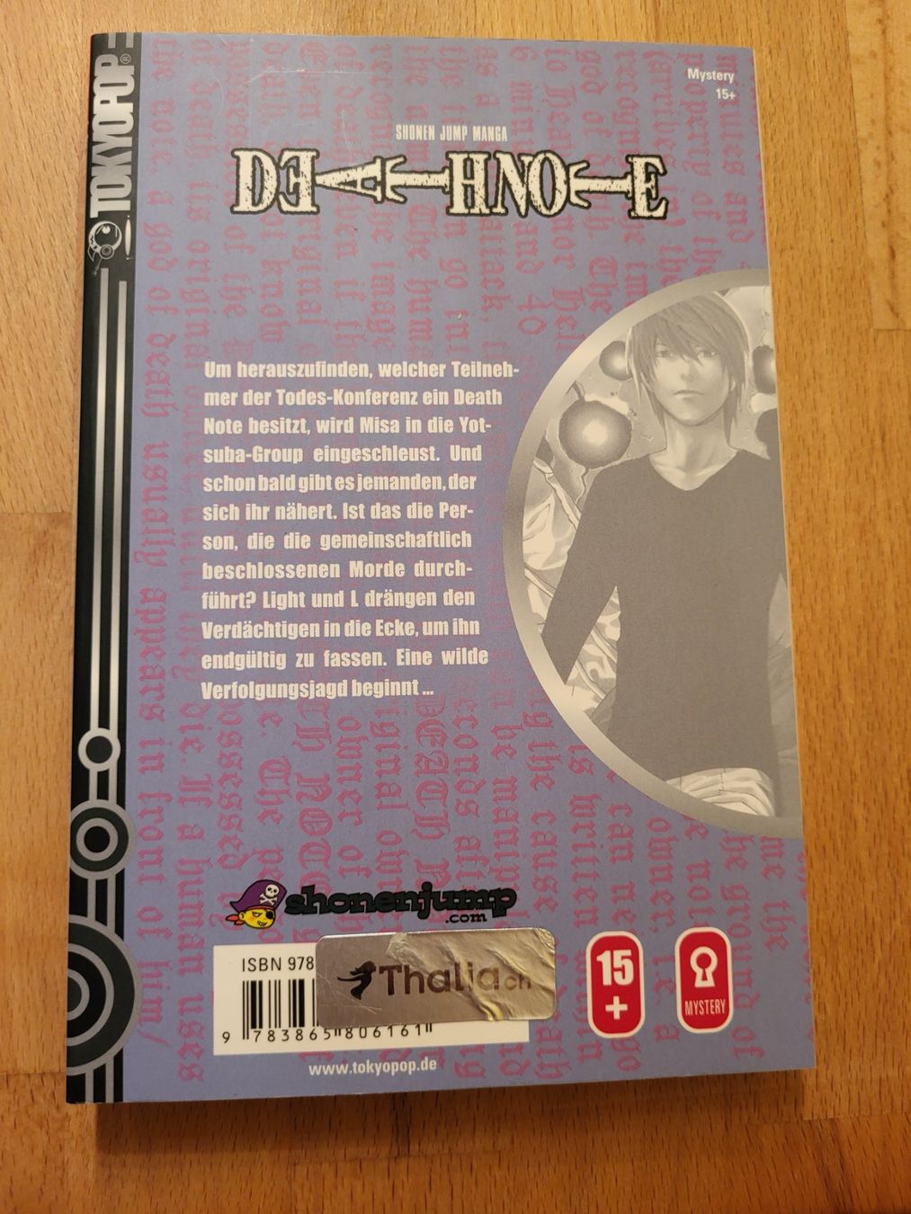 death note manga band 6 deutsch tokyopop ohba & obata (Gebraucht) in ...