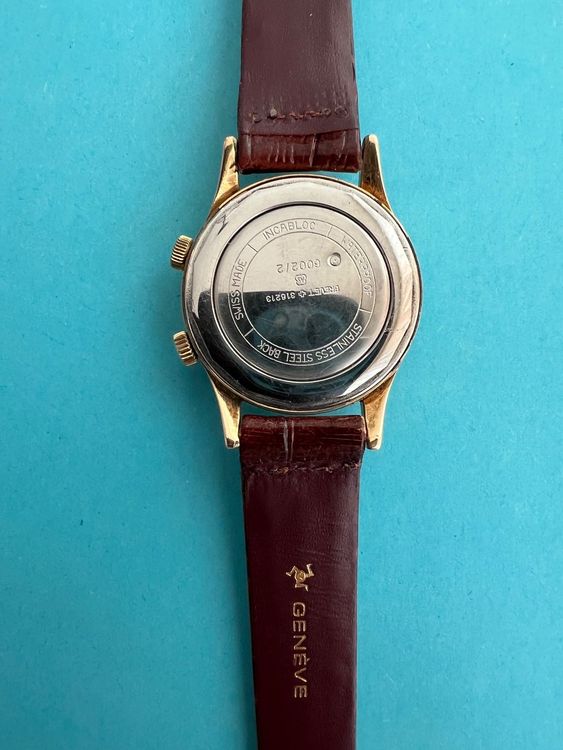 Montre PERDAL ALARM 17 JEWELS WATERPROOF INCABLOC SWISS MADE (Gebraucht ...