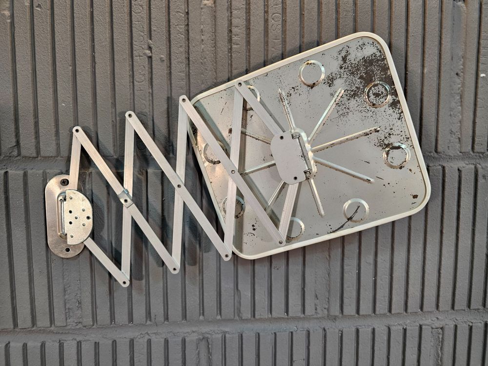 1980 Wand-Scherenspiegel, Wandspiegel Wall Mirror adjustable | Kaufen ...